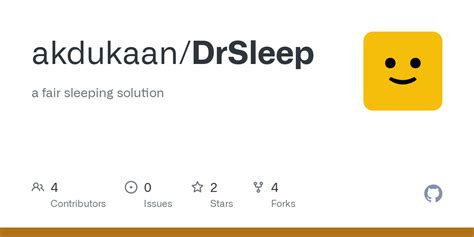 GitHub Akdukaan DrSleep A Fair Sleeping Solution