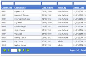 Multi Column Filter GridView With Effective Paging Searchable GridView