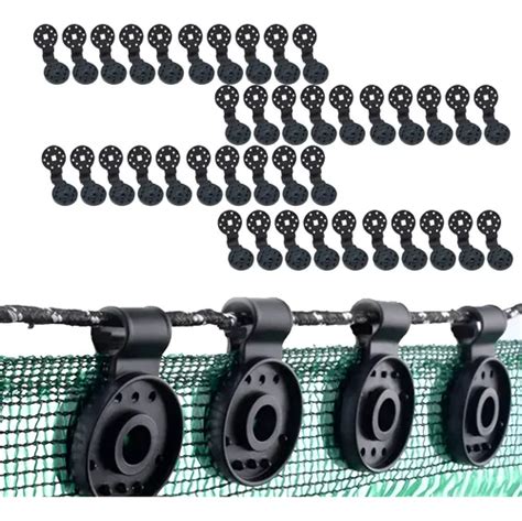 100pzs Ojillo Sujetador Clip Para Malla Sombra Y Tela Mercadolibre