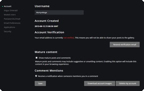 Verifying Your Account Imgur