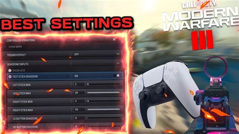 BEST CONTROLLER SETTINGS in WARZONE 3 (MW3 WARZONE) - YouTube