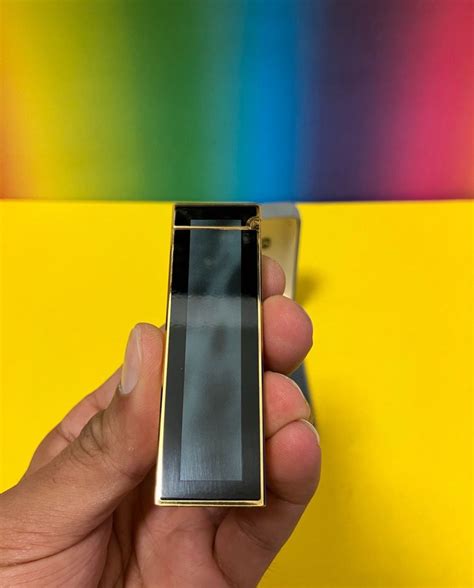 Colibri Touch Ic Sensor Electronic Mechero De Mesa Bañado En Oro