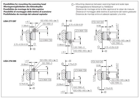 Heidenhain Scanning Head For Lida Incremental Exposed Linear Encoder