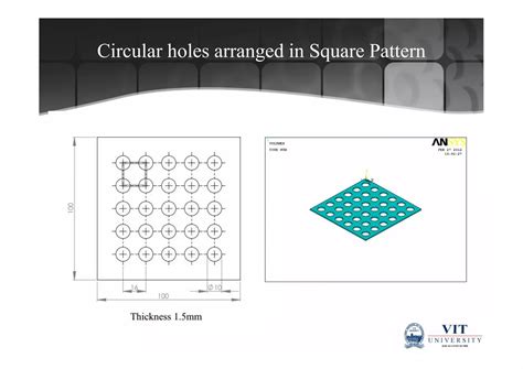 Fea Of Springback On Perforated Sheet Metal Ppt