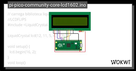 Pi Pico Community Core O Copy Wokwi Esp32 Stm32 Arduino Simulator