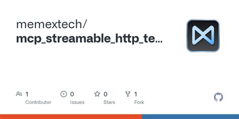 Mcpstreamabletemplatemainpy At Main · Memextechmcpstreamabletemplate · Github