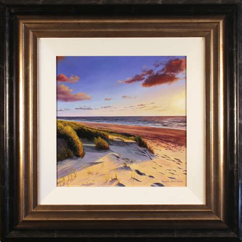 Michael James Smith Original Oil Painting On Panel Runswick Bay North Yorkshire Art To Buy