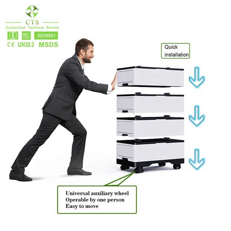 Lithium Stackable Battery Smart Bms 48v 200ah Lithium Battery