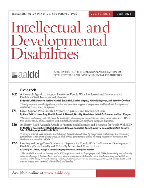 The State Of Employment For People With Idd Implications For Practice