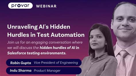 Ais Hidden Hurdles In Test Automation Provar Posted On The Topic Linkedin