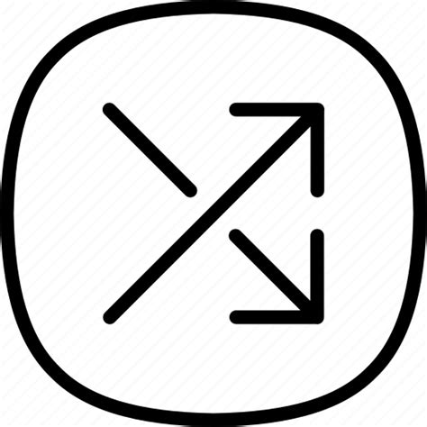 Arrows Pointers Cross Line Button Move Interface Icon Download