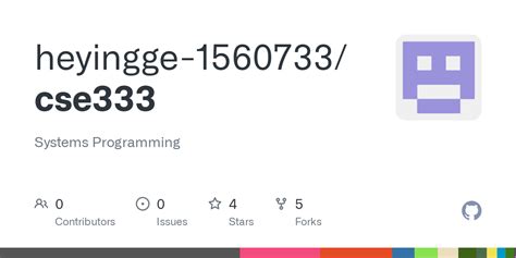 github heyingge 1560733 cse333 systems programming