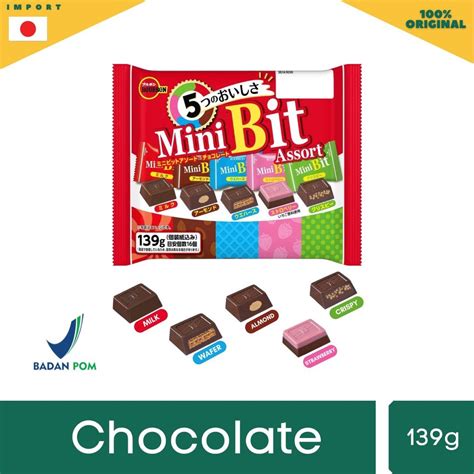 Jual Bourbon Mini Bit Assort Chocolate Cokelat Bourbon Khas Jepang