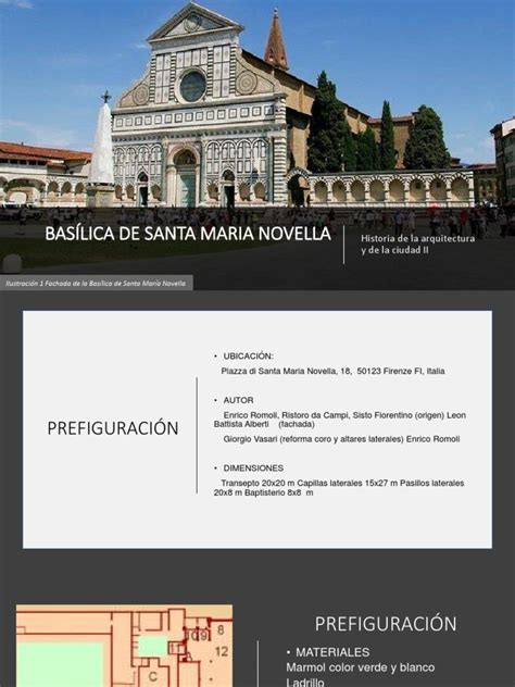 Basilica De Santa Maria Novella Historia Pdf Florencia