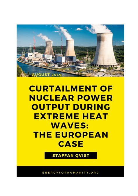 Curtailment Of Nuclear Power Output During Extreme Heat Waves The