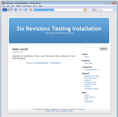 using xampp for local wordpress theme development webfx