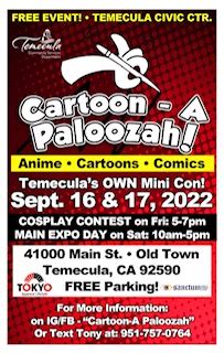 Cartoon A Palooza In Temecula Ca Sept 16th And 17th Caps