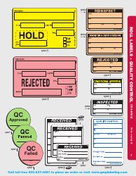 Gmp Labeling Templates Download Printable PDF Templateroller