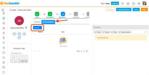 How To Add A New Attachment Runsensible
