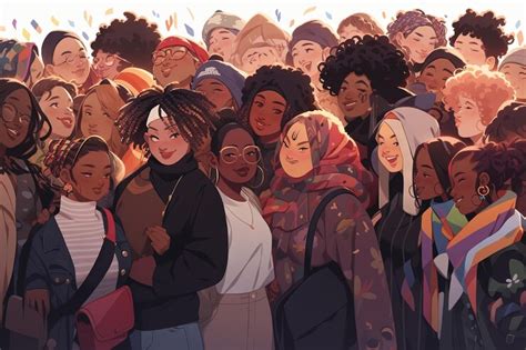 Premium Ai Image Empowered Intersectionality Lgbtq Diversity