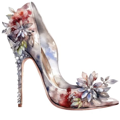 Ladies shoes. Дамские туфельки. PNG. в 2024 г | Яркие свадебные туфли ...