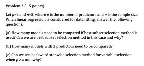 Solved Problem 3 15 Points Let P9 And N 5where P Is The Number Of