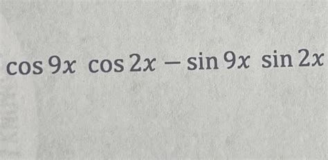 solved 1 write in a single trigonometric function