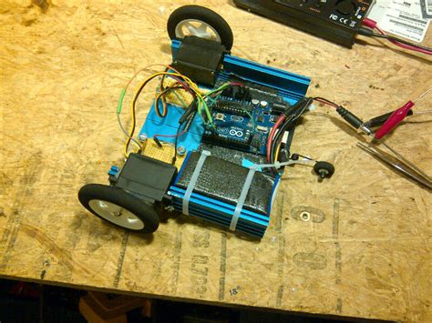 first robot robotics arduino forum