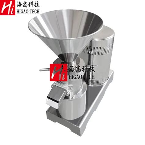 Large Capacity Cocoa Butter Processing Colloid Mill Peanut Butter Grinder Nut Butter Machine