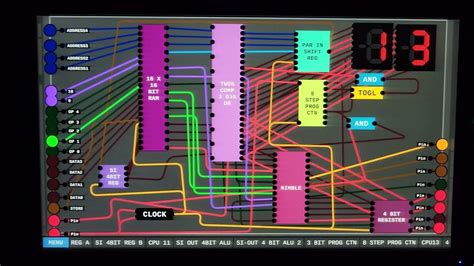 4 Bit Logic Computer Digital Logic Sim Dls Fibonacci Sequence Youtube