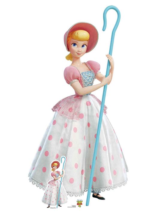 Bo Peep Polka Dot Jurk Officiële Disney Toy Story 4 Levensgrote