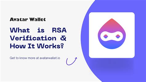 How Rsa Verification Ensures Avatar Wallets Superior Security By Avatar Wallet Medium