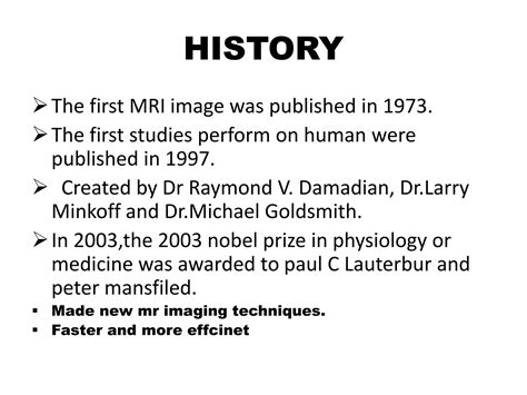 Magnetic Resonance Imaging Mri By Sajid Ppt