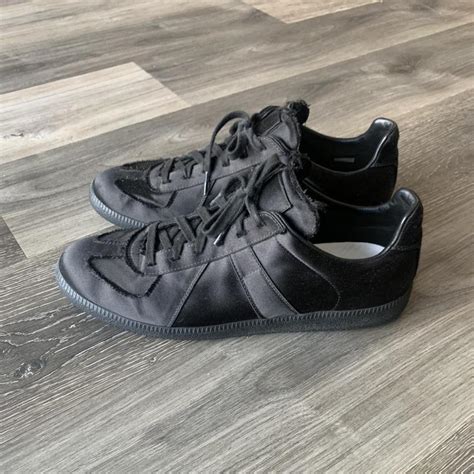 Size 12 Black Margiela Gat Margiela Message To Buy Depop