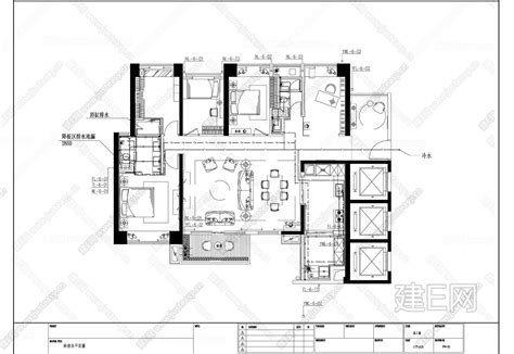 家装给排水 Cad施工图施工图下载 施工图家装给排水 Cad施工图下载 施工图家装给排水 Cad施工图免费下载 建e室内设计网