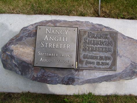 Ellen Whitney “nancy” Angell Streeter 1928 2012 Find A Grave Memorial