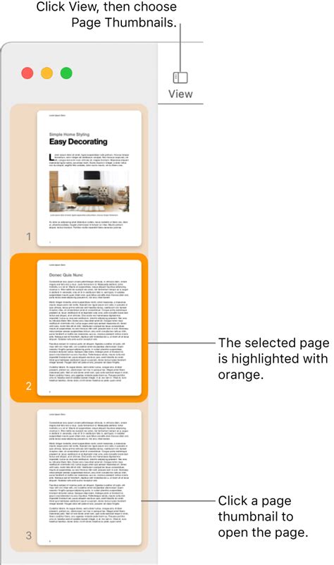 Quick Navigation In Pages On Mac Apple Support