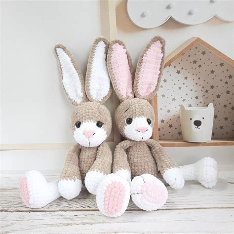 Crochet Pattern Bunny Rabbit Amigurumi Tutorial Pdf In English
