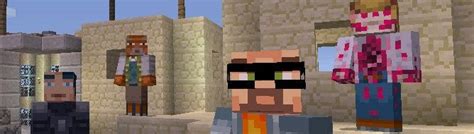 Half Life Awesomenauts Skins Included In Minecraft Xbox 360 Skin Pack 3 Vg247