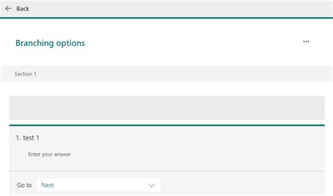 Add Subsections Within A Section In Ms Forms Microsoft Community