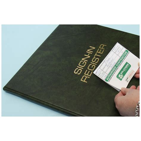 Large Contractor Permit Book Folder Impact