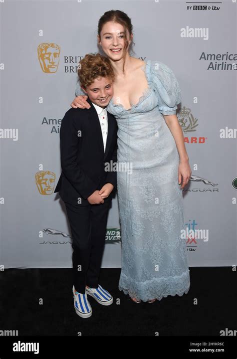 Roman Griffin Davis And Thomasin Mckenzie Arrives At The 2019 British