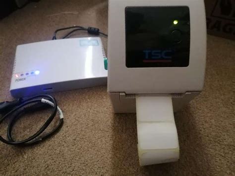 Point Of Sale Equipment Tsc Barcodelabel Printer With Mini Ups Power
