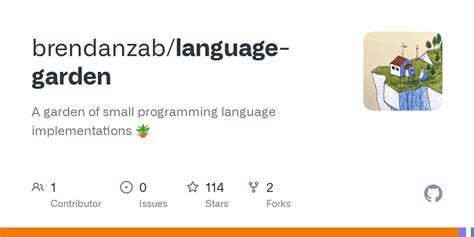 Github Brendanzablanguage Garden A Garden Of Small Programming