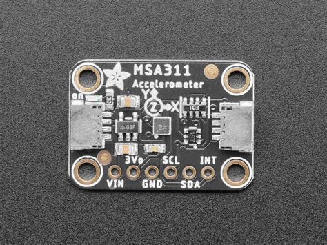 Msa311 Triple Axis Accelerometer Stemma Qt Qwiic Crcibernética