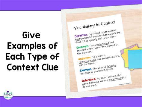 How To Teach Types Of Context Clues The Most Effective And Simple Strategy