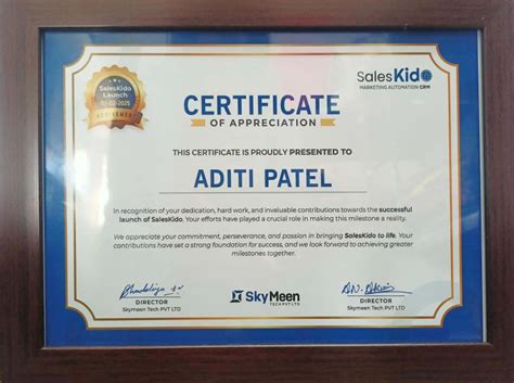 aditi patel on linkedin grateful and proud to receive a certificate