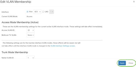 Hướng Dẫn Cấu Hình Vlan Membership Trên Cisco Cbs250 Và Cbs350