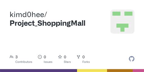 Github Kimd Hee Project Shoppingmall