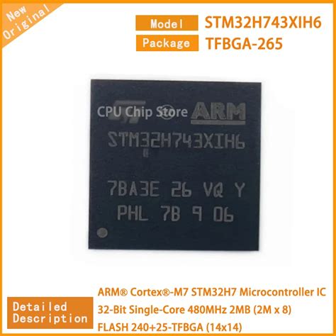 New STM H XIH STM H ARM Cortex M STM H Microcontroller IC Bit Single Core MHz